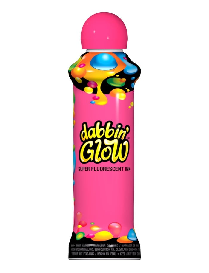 Capitol Fluorescent Bingo Paper - Glows Under Black Lighting!